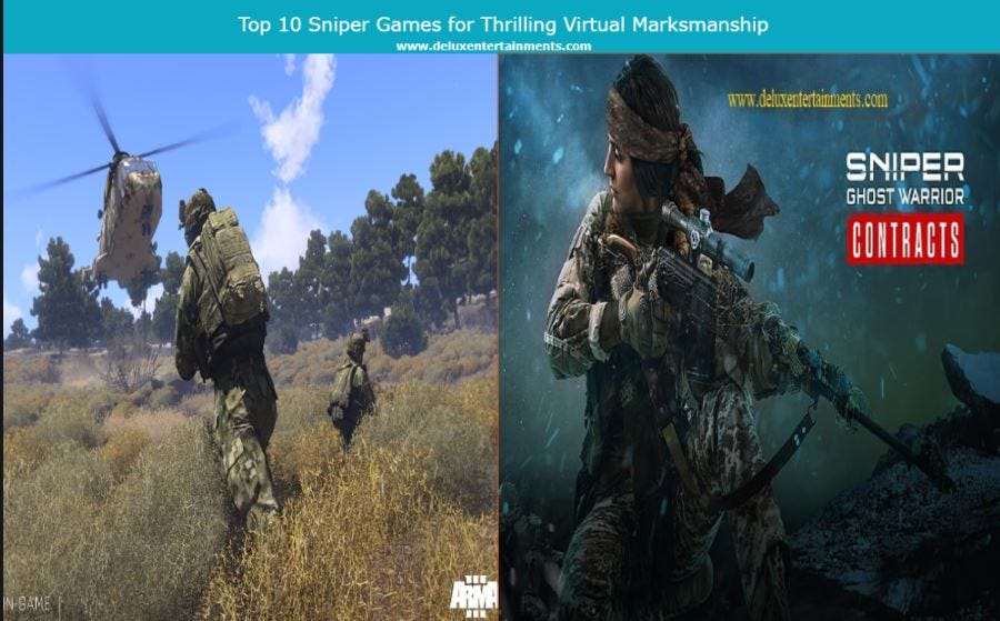 Top 10 Sniper Games for Thrilling Virtual Marksmanship | by Babar khan ...