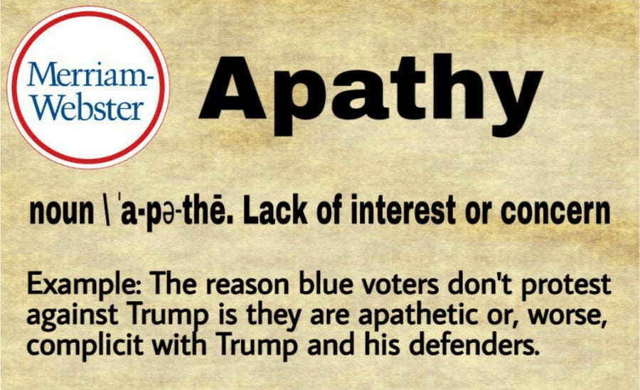 Apathy Means