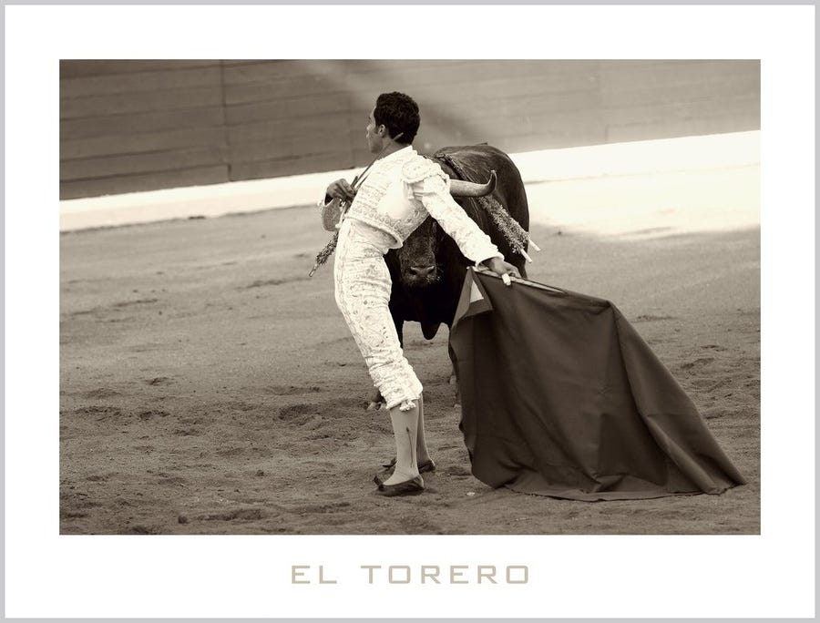 El Torero. La corrida is a confrontation with… | by Patrick Tchakounte ...