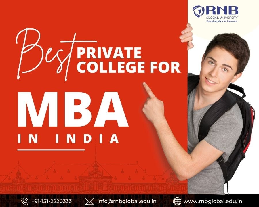Find the Best private college for MBA in India - Best Private ...