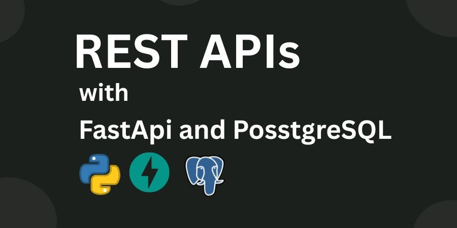 Fastapi CRUD With PostgreSQL (using sqlalchemy and alembic) | by ...