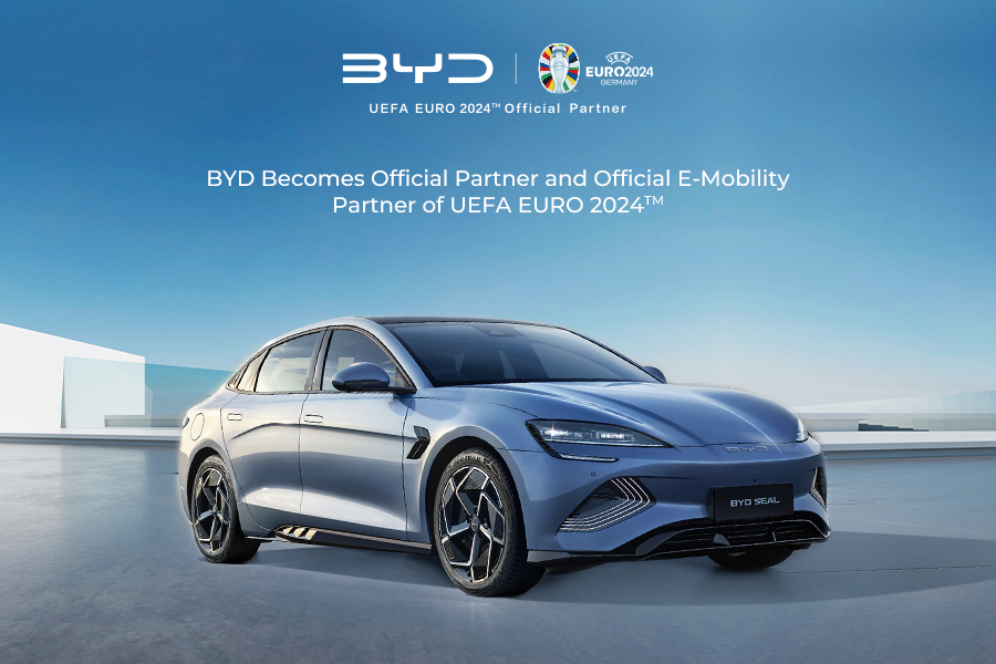 BYD India Opens Bookings for BYD SEAL, Offering UEFA EURO 2024™ Access ...