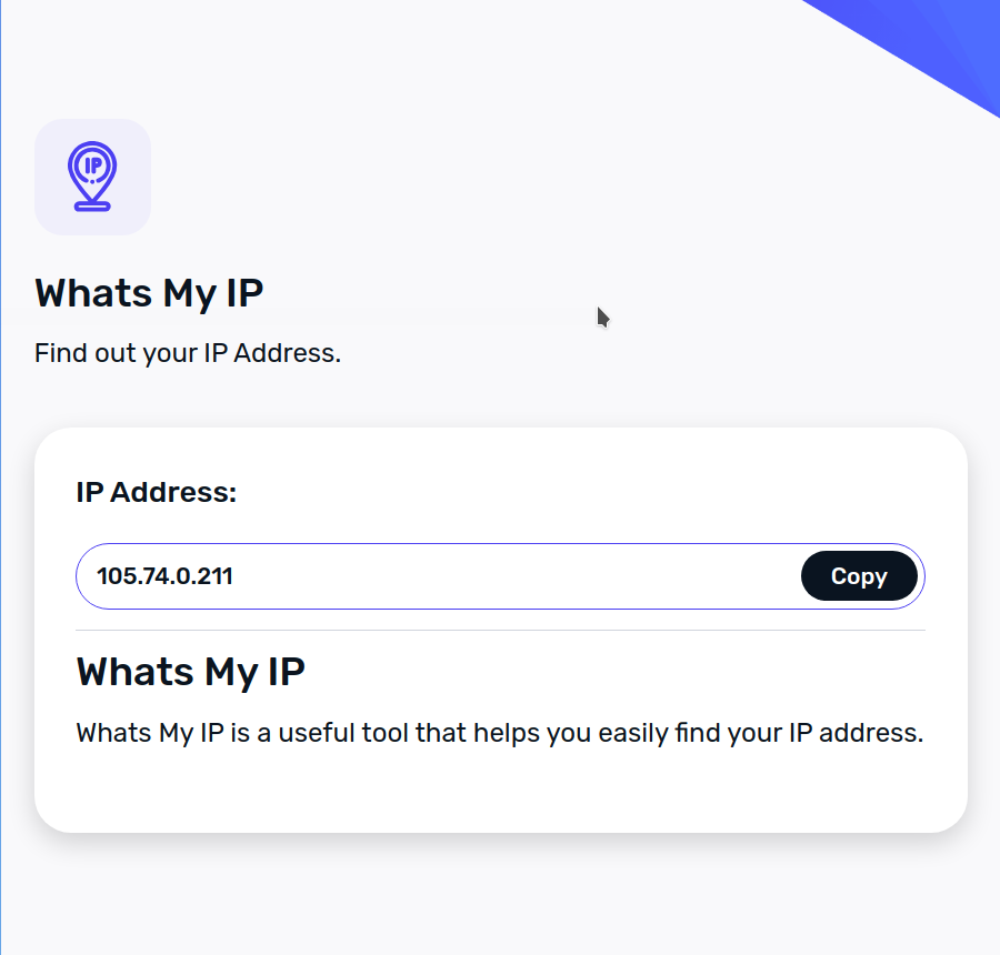 Whats My IP ?. https://aferious.com/tool/whats-my-ip | by aferious ...