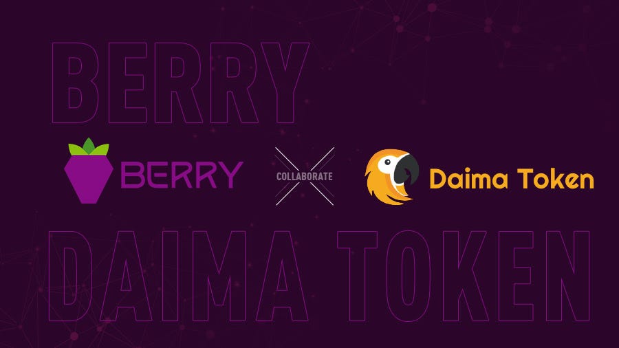 Berry Data Reached a Business Partnership with Daima Token | by Berry ...