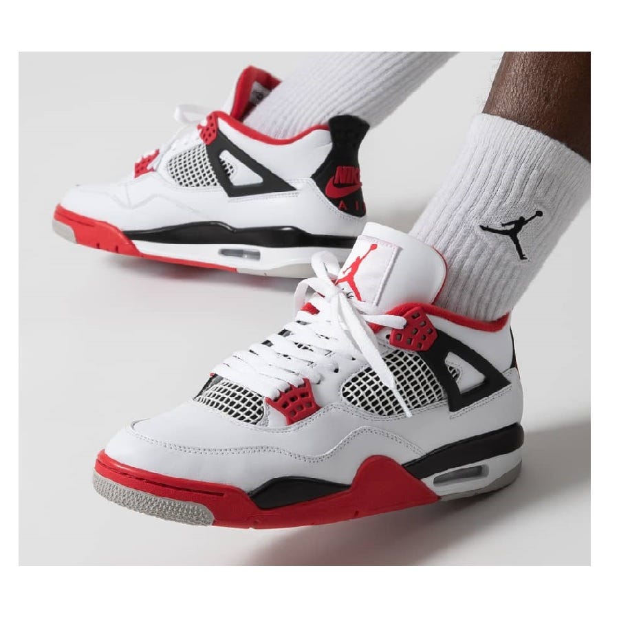 Air Jordan 4 Retro Fire Red (2020) - Mark Levis - Medium