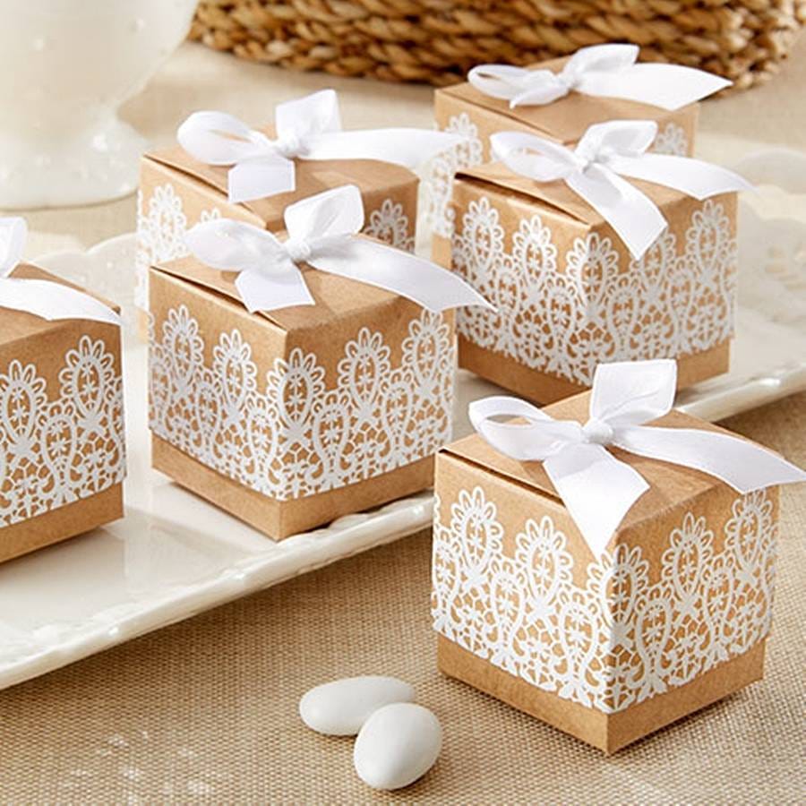 Wedding favour boxes. My sister’s wedding favour boxes are… | by Zara ...