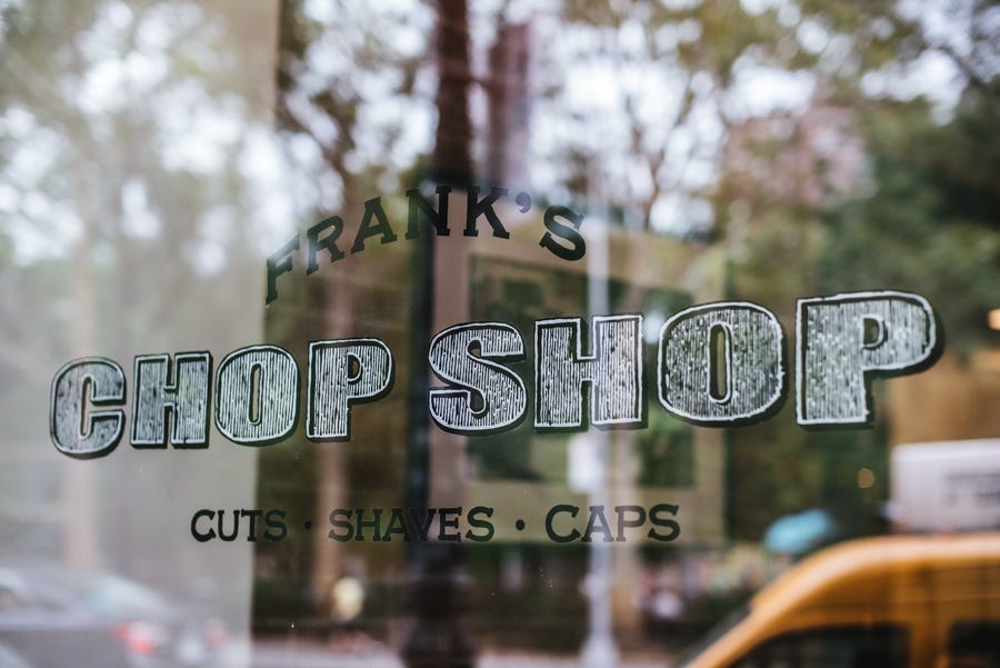 Frank’s Chop Shop Brings Street Style to a Classic Shave | by Brian ...