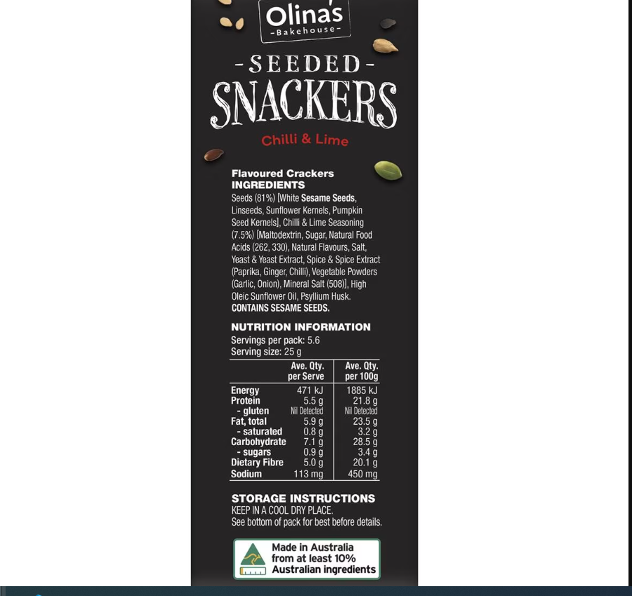 Introduce an easy way to extract ingredients, nutrients and allergens ...
