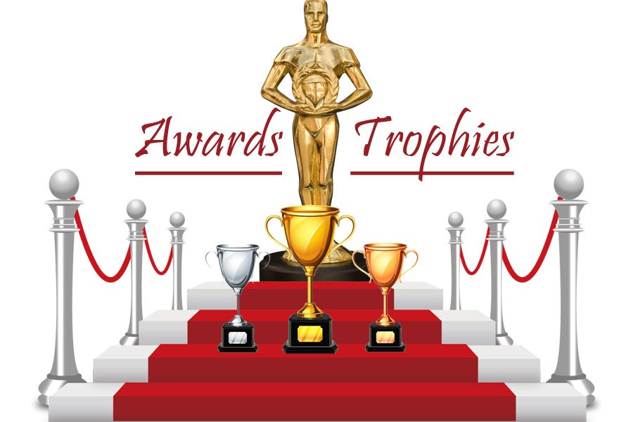 Awards And Trophies — Select The Best One | by Malcolm Smith | Medium