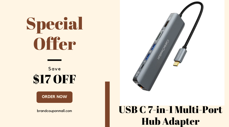 The Ultimate USB C 7-in-1 Multi-Port Hub Adapter Deal: Save $17 with ...