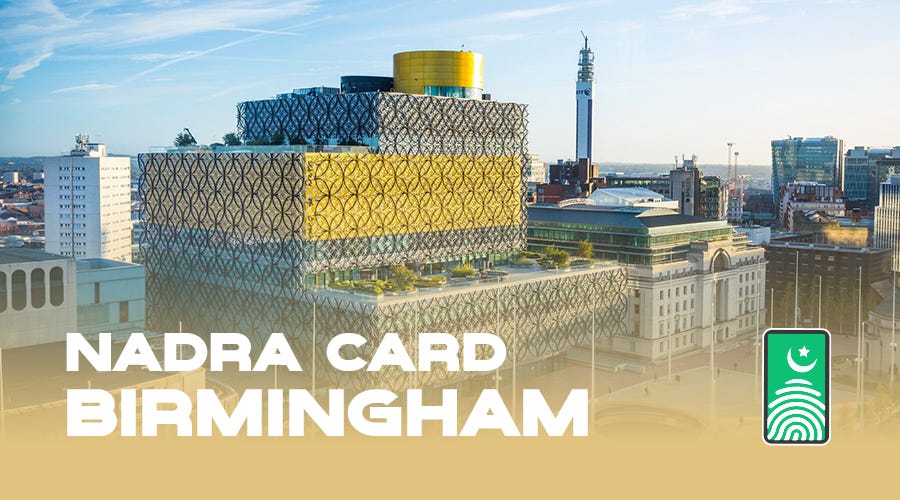 Nadra Card Birmingham Renewal - Nadra Apply - Medium