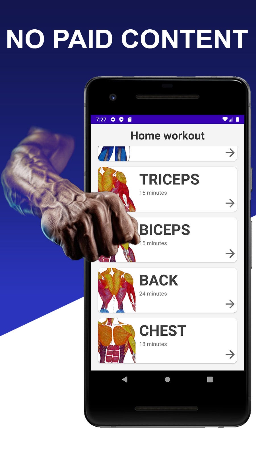 Home Workout — No Equipment Free Android App | by Google Play Android ...