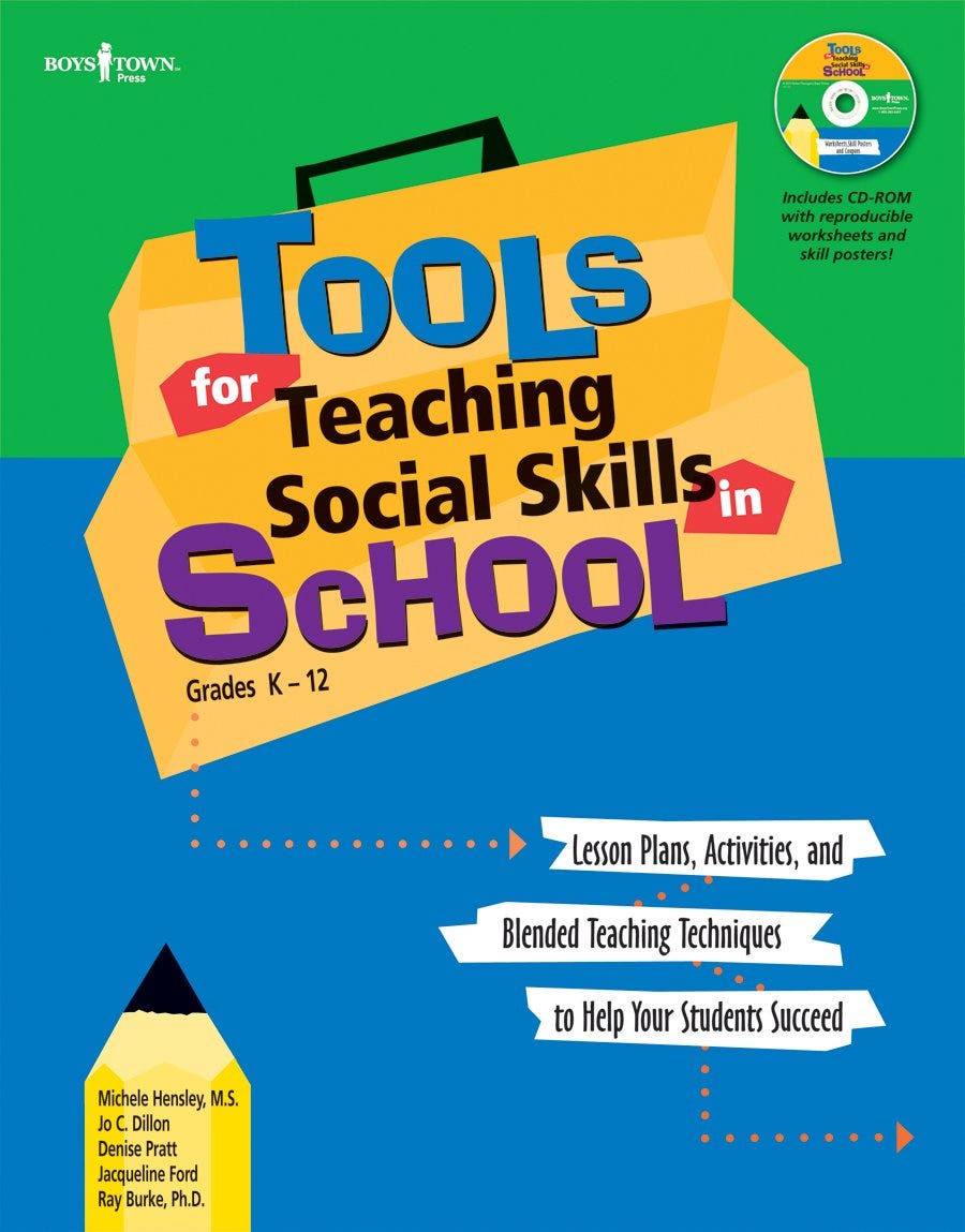 [READ] Tools for Teaching Social Skills in Schools: Lesson Plans ...