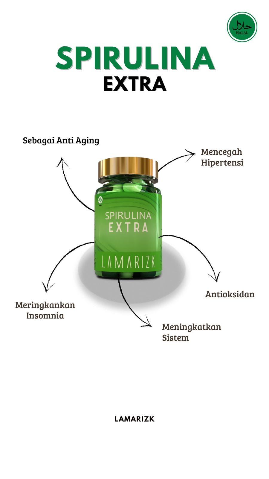 Toko Obat Jantung Herbal Spirulina Extra Tulungagung TERBAIK, HUB 0815. ...