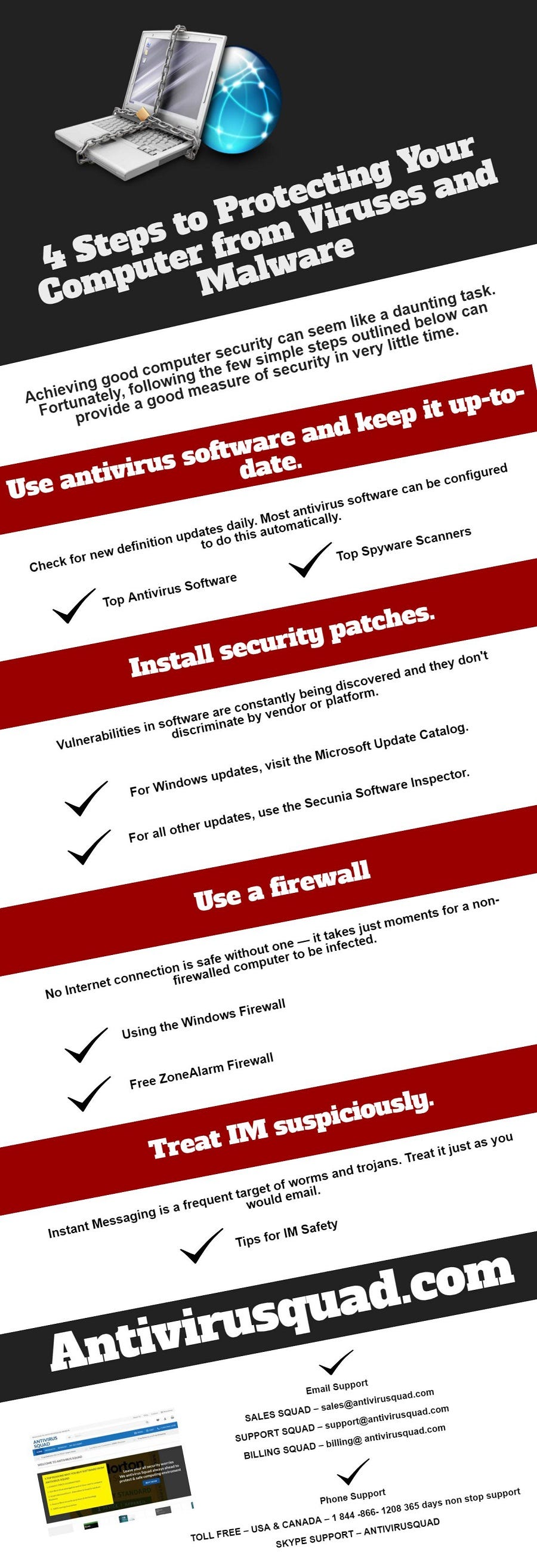 4 Steps To Protecting Your Computer From Viruses And Malware By