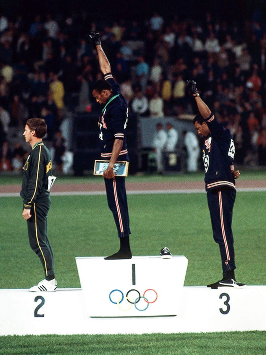 Sports Activism. At the Olympic Games in Mexico on… | by Arda Oztaskin ...