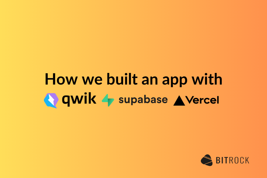 How we built an app with Qwik, Supabase and Vercel | Medium