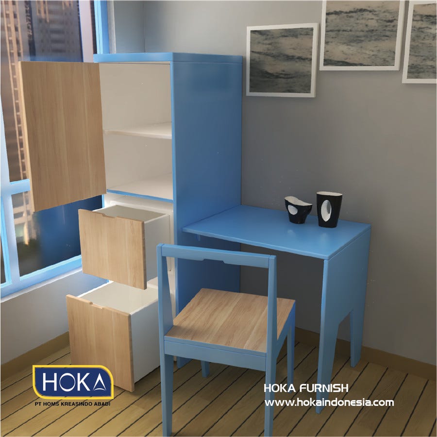 www.hokaindonesia.com Spesifikasi Produk : Meja Lipat Multifungsi ...