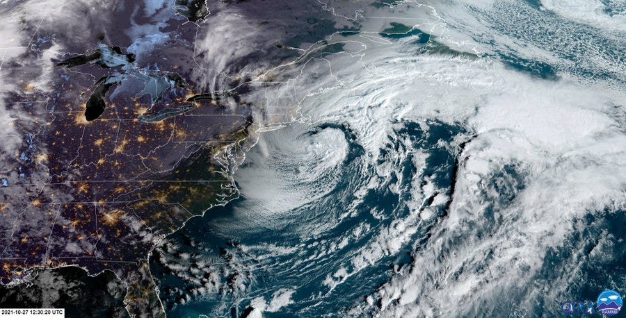 Nor’easter Winds Gust to 94 mph in Massachusetts, Higher than ...