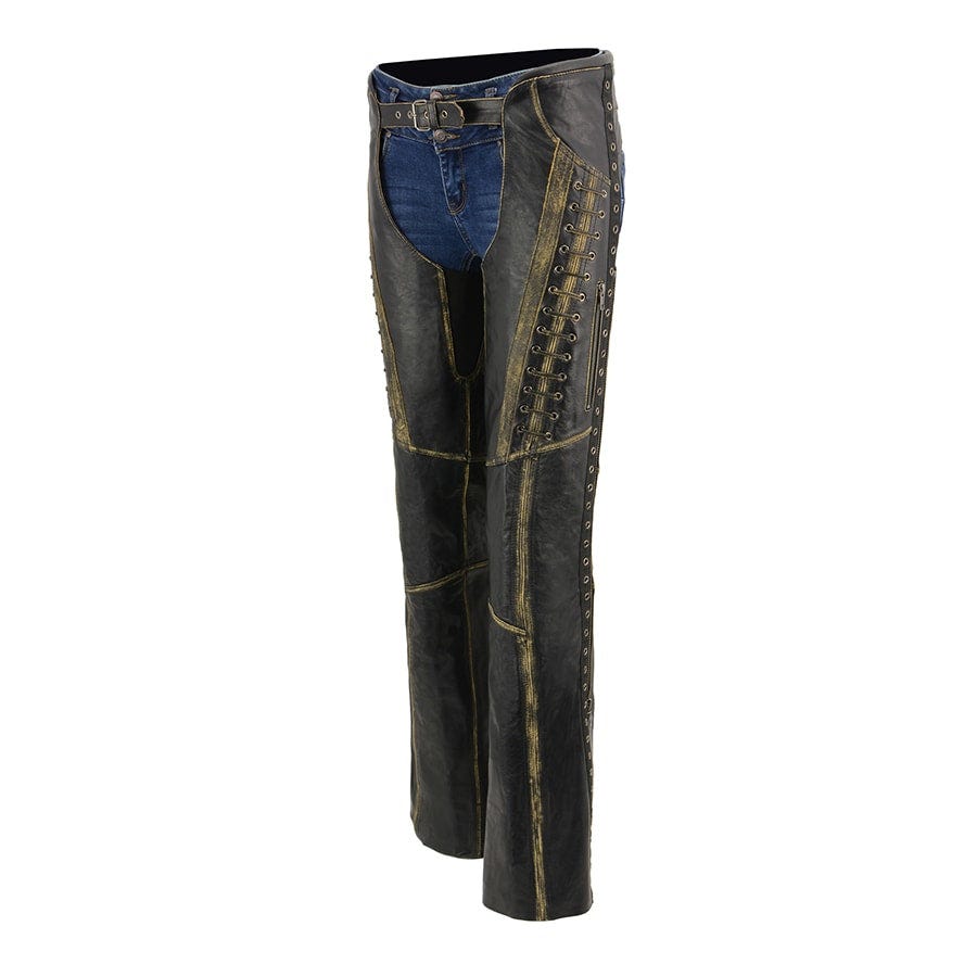 Womens Leather Chaps - Eagle Leather - Medium