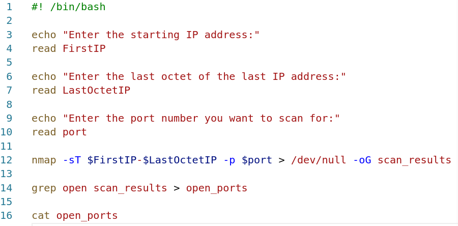 Building a Simple Port Scanner in Bash with Nmap — Inspired by Linux Basics for Hackers | by ...