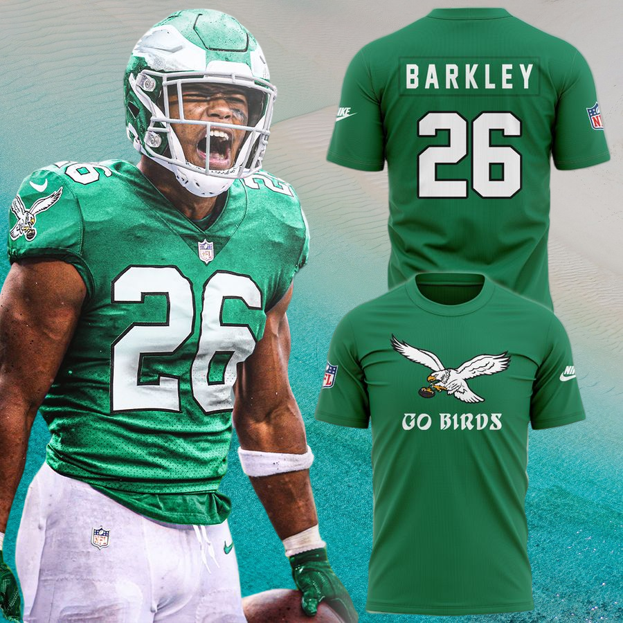 NEW Philadelphia Eagles Saquon Barkley Go Birds Shirt | by Astarstyle ...