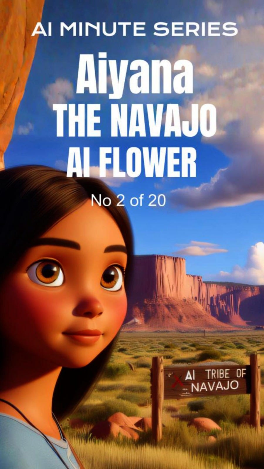 A Story about Aiyana The Navajo Flower No2. | by azai | Medium