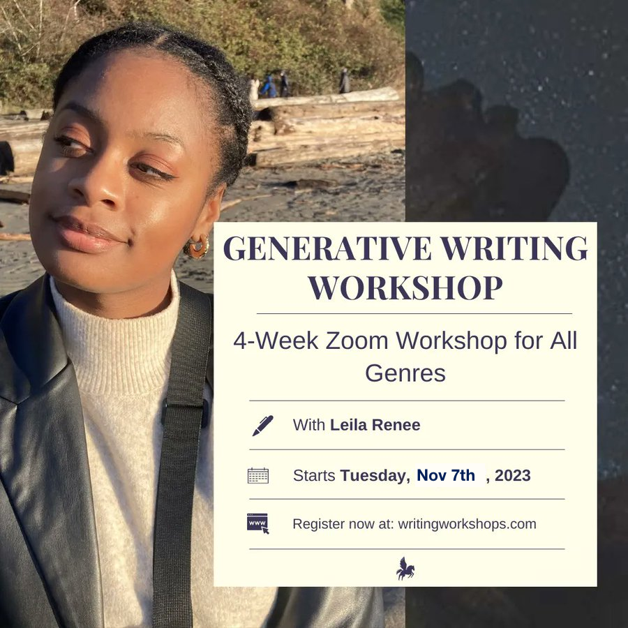 Register for My Writing Workshop! - Leila Renee - Medium