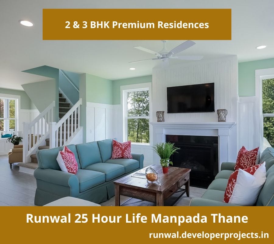 Runwal 25 Hour Life Manpada Thane | A New Wave Of Living Luxury | by ...