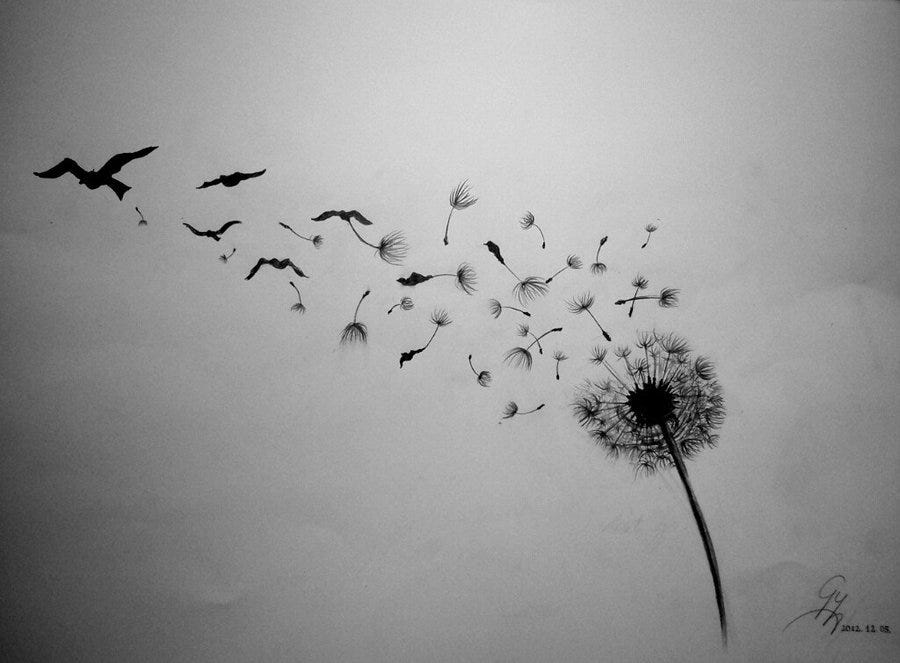 Let It Go Tattoo Birds