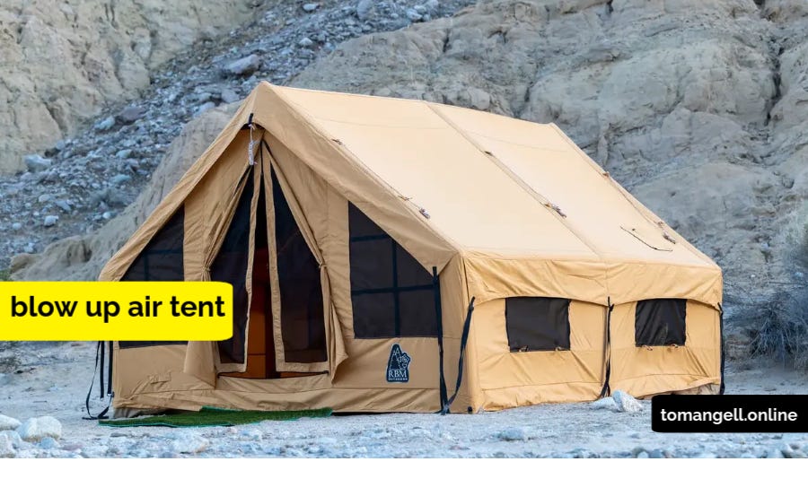 blow up air tentblow up air tentThe Rise of Inflatable Tents ...