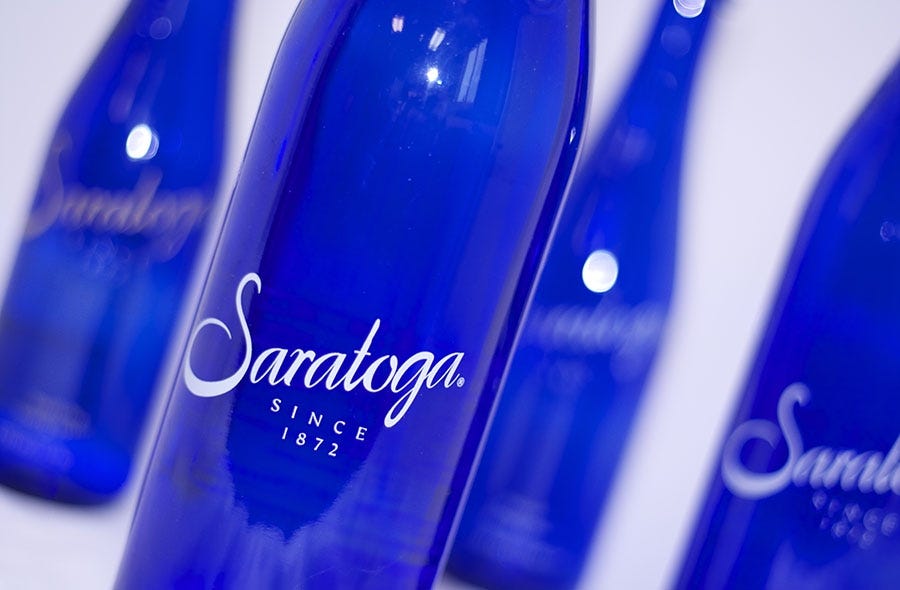 Saratoga Spring Water — An Elegant, Pure-tasting Water That Challenges ...