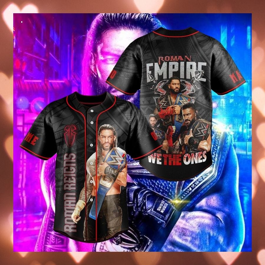 Roman Reigns We The Ones Custom Baseball Jersey | by ...
