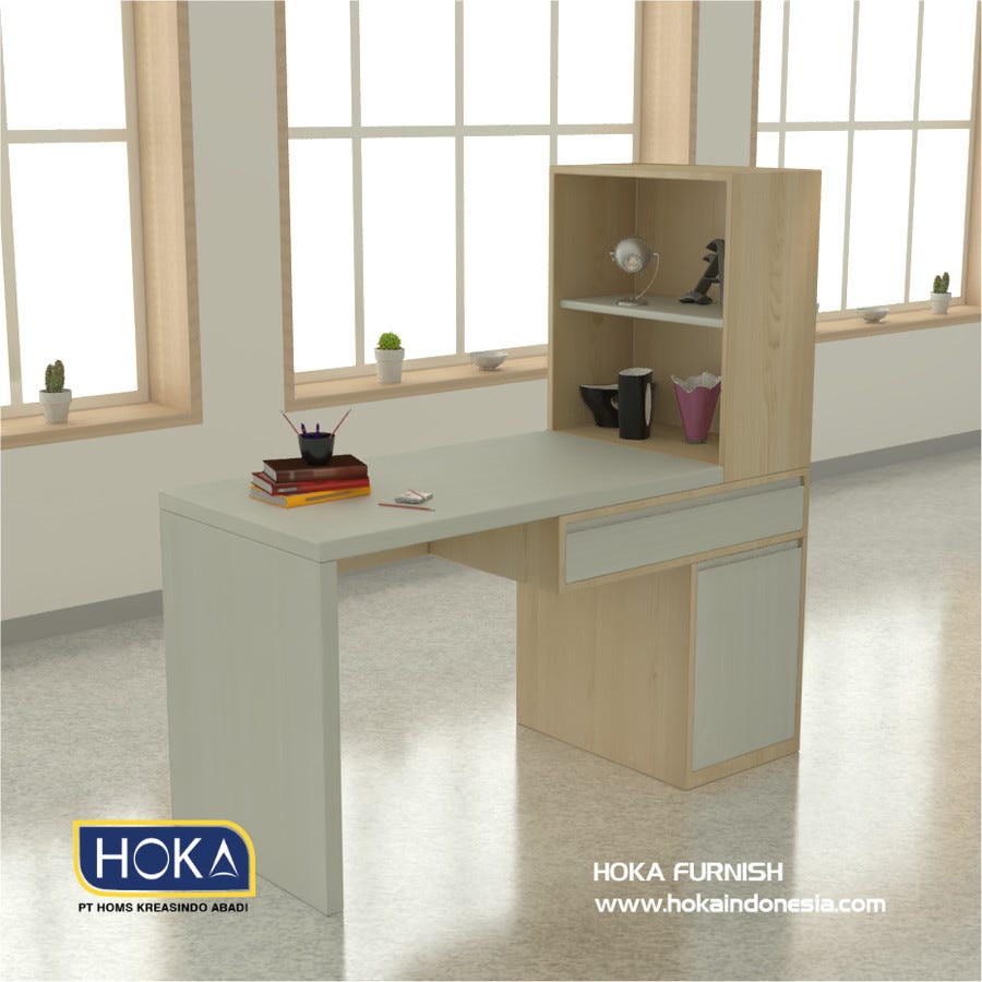 www.hokaindonesia.com HOKA Furnish | HOKA Indonesia Meja Kerja | Meja ...