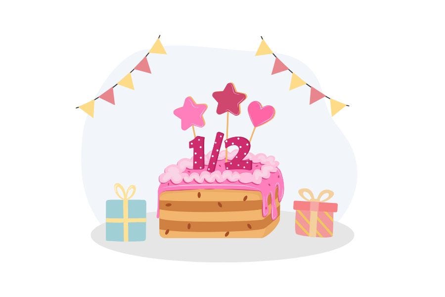 35 Fun and Creative Half Birthday Decoration Ideas for Your Celebration ...