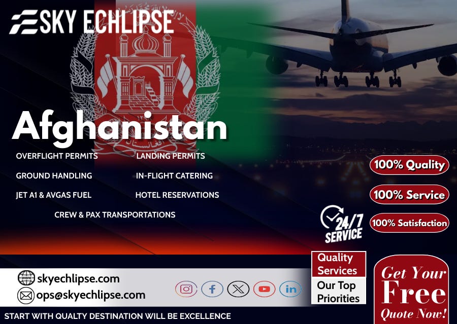Afghanistan Overflight Permit Requirements & Regulations | by Sky ...