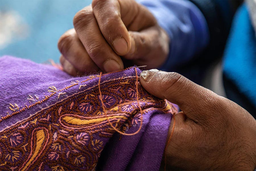 Kashmiri Embroidery: A Masterpiece of Quiet Luxury | by Luxuries of ...