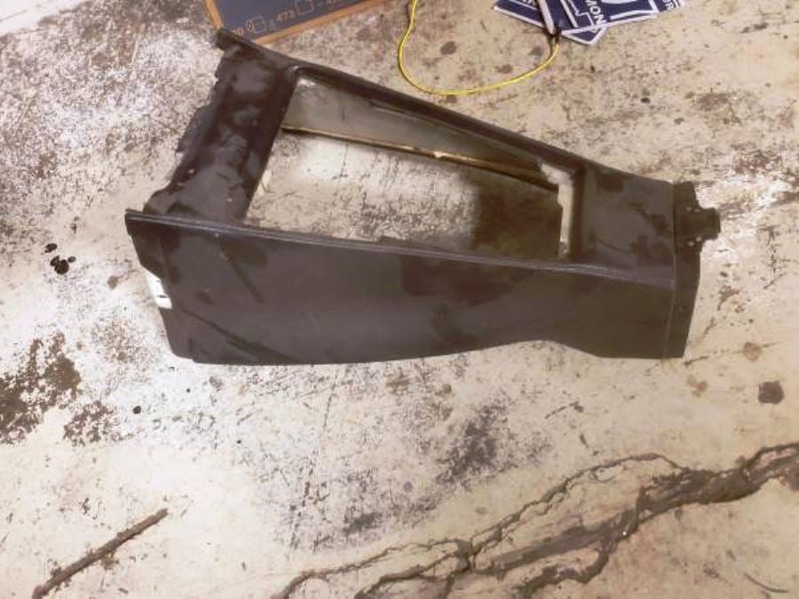 1972 to 1976 Chevy Corvette black vinyl center console housing. | by ...