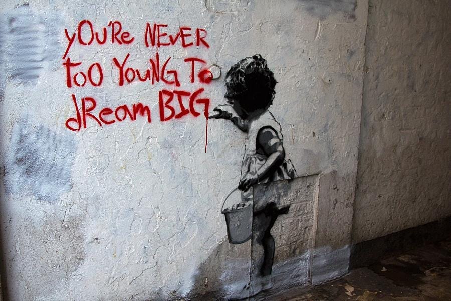 Dream Big. Imagine something different even if… | by Calamari | Sep ...