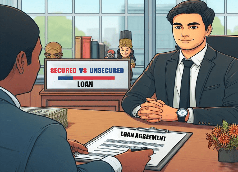 Difference Between Secured and Unsecured Loans Difference Between ...