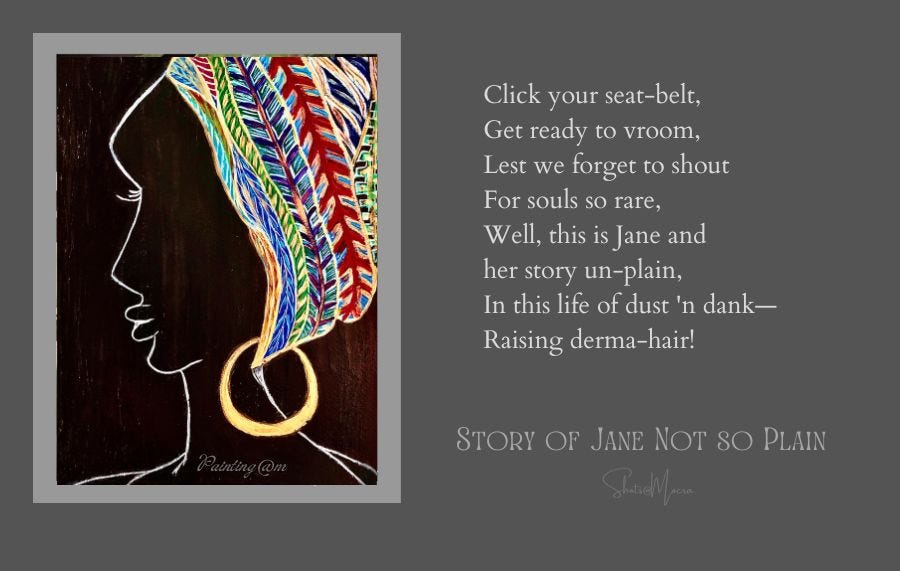 Story Of Jane Not So Plain. Prompt III Issues 1–10 | by Monoreena ...