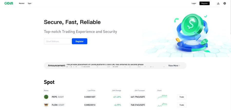 Coin8 Exchange Unveils New Website, Paving the Way for a Revolution in ...