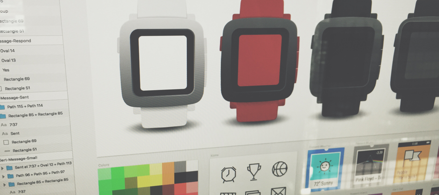 Pebble Time Design Kit. Our Pebble Time design concepts turned… | by ...