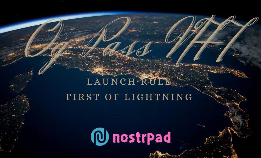 OG PASS NFT RULES FOR NOSTRPAD. NostrPad, as the first launchpad on the… | by Nostrpad | Medium