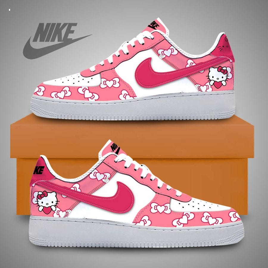 NEW Hello Kitty NIKE Air Force Sneaker | by Shirtnationglobaltrending ...