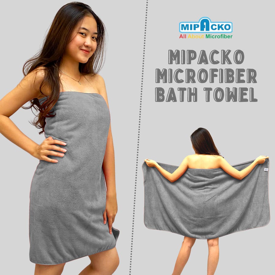 Handuk Mandi Dewasa Microfiber Mipacko Premium Besar Export - Reni ...