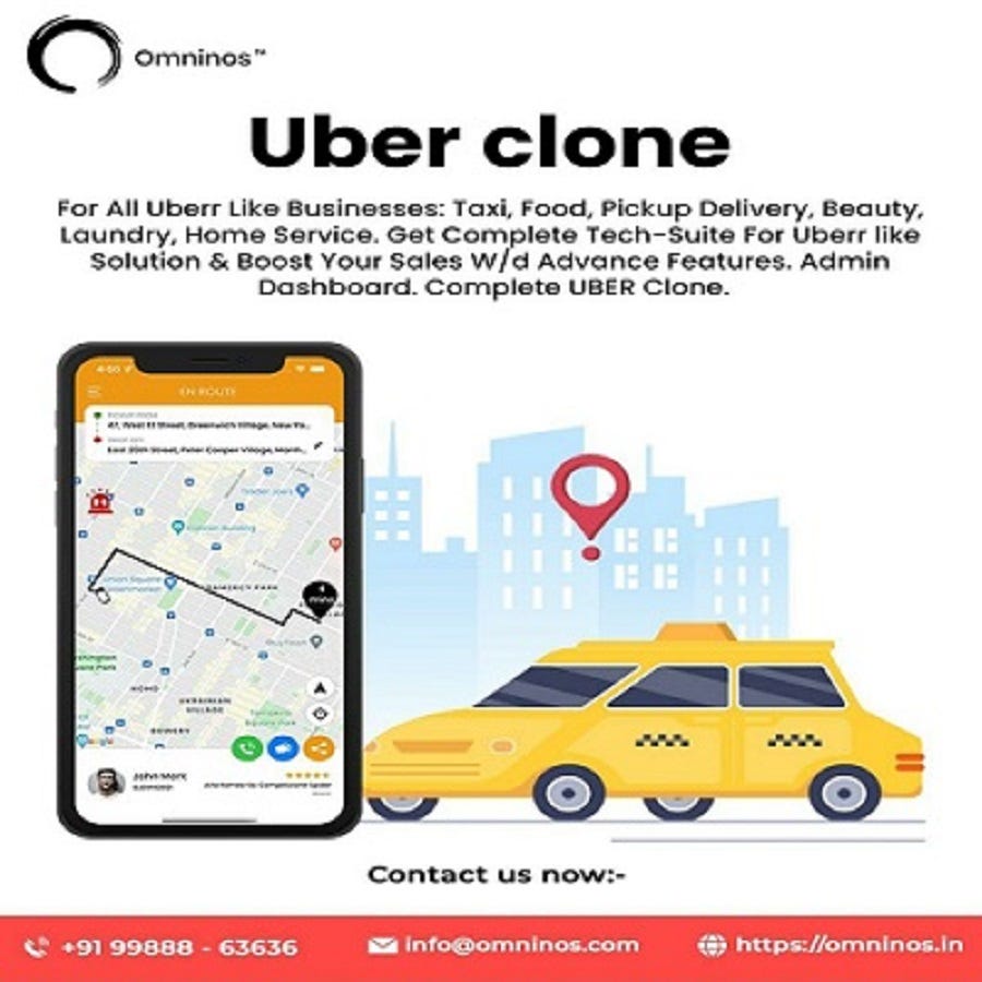 Uber Clone. Uber Clone solutions have become… | by omninos solution | Medium