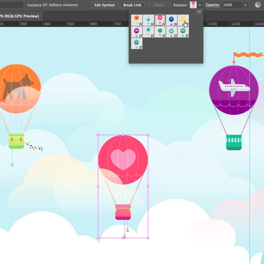 Using Symbols in Adobe Illustrator | by Veerle Pieters | Medium