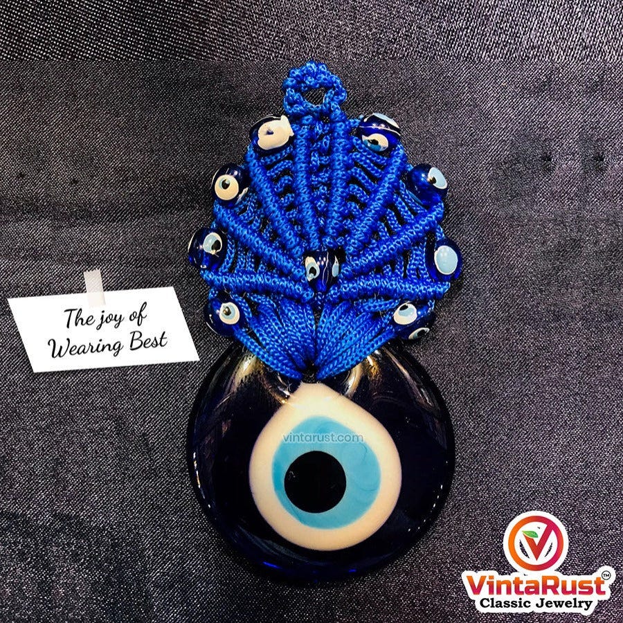 Turkish Evil Eye Handcrafted Pendant | by Lisbylisby | Medium