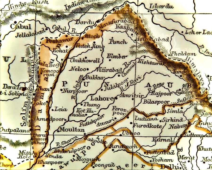 The Human Geography of SIKH Dominions | by GS “Sial Mirza” Goraya | Medium
